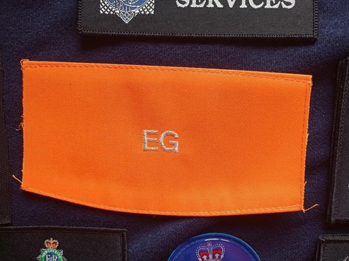 British Transport Police BTP Evidence Gatherer patch badge - old ...