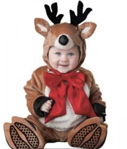 Incharacter Santa’s Reindeer Rascal Baby Toddler Costume Outfit 18 Mos ...