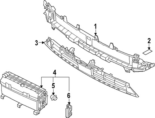 Genuine Hyundai Shutter Assembly 86980-BE010-CA | eBay