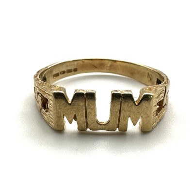 9ct Gold Mum Ring for sale | eBay