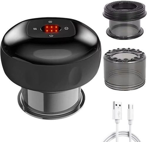 SmartCupper - 4-in-1 Dynamic Cupping Therapy Massager with red light ...