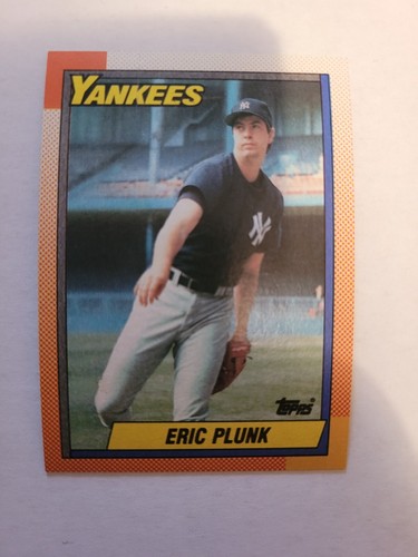 1990 TOPPS ERIC PLUNK #9 NM | eBay