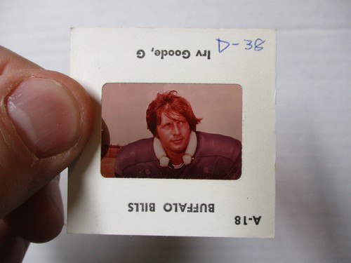Vintage 1970's Irv Goode Buffalo Bills Picture Slide 2 Inches | eBay