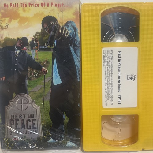Rest In Peace Cuervo Jones (VHS) Jaxx, 187 Blitz, Chris Perry ~ BUY 2 ...