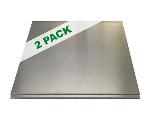 2 PACK - 1/8" .125 Aluminum Sheet Plate 12" x 12" 5052 | eBay