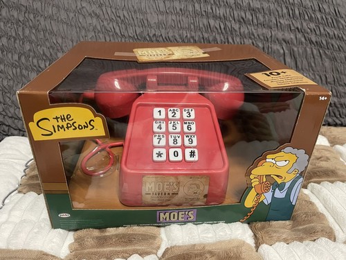 NEW The Simpsons MOE’S Tavern PRANK PHONE 2024 Licensed Telephone Jakks ...