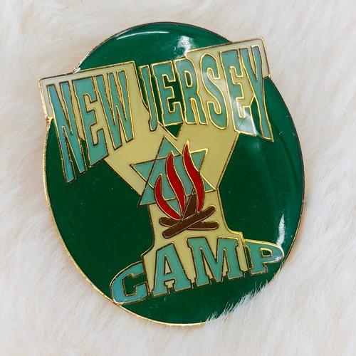 New Jersey Y Camps Souvenir Jewish Summer Camp Enamel Lapel Pin Ver 2 ...