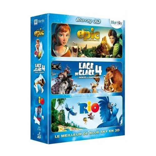 Best Of 3D Blue Sky Epic + Ice Age 4 + Rio Blu-Ray Box Set New | eBay