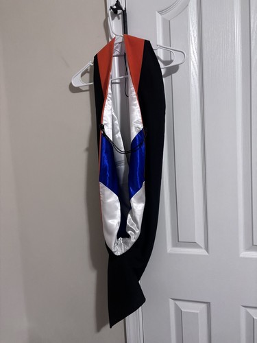 Graduation Master of Engineering Master Hood Orange Hood (white/blue ...