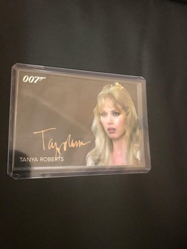 JAMES BOND ARCHIVES 2017 FINAL EDITION TANYA ROBERTS AUTOGRAPH | eBay