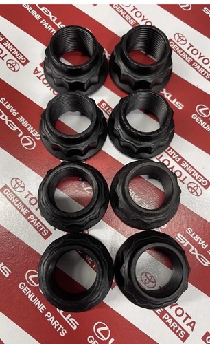 GENUINE TOYOTA FRONT OR REAR AXLE SHAFT END NUT 90080-17238 COMES WITH ...