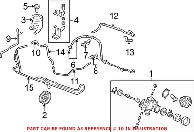 New Genuine Toyota Power Steering Reservoir | Grelly USA