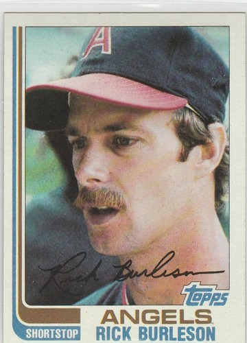 1982 topps #55 Rick Burleson ANGELS | eBay