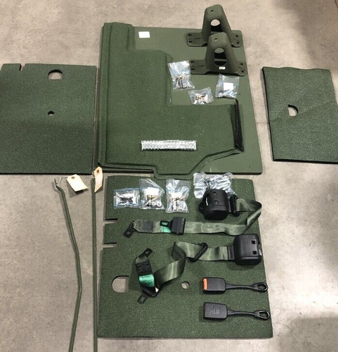 HMMWV HUMVEE REAR SEAT BELT KIT WITH INSULATION KIT | eBay