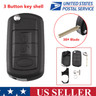 Remote Flip Folding Key Shell Case For Land Rover Discovery LR3 Range 3 ...