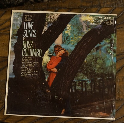 NEW SEALED Love Songs By Russ Columbo - LP, 1959 RCA Victor Jazz / Pop ...