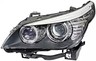 2x HELLA Hauptscheinwerfer + Stellmotor BI-XENON für BMW E60 E61 ab 01. ...