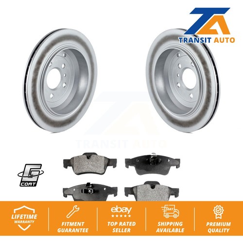 Rear Coated Brake Rotor Ceramic Pad Kit For Mercedes-Benz ML350 GL350 ...