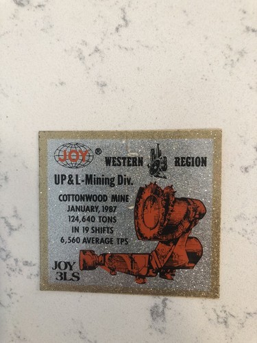 Joy Mining Sticker | eBay