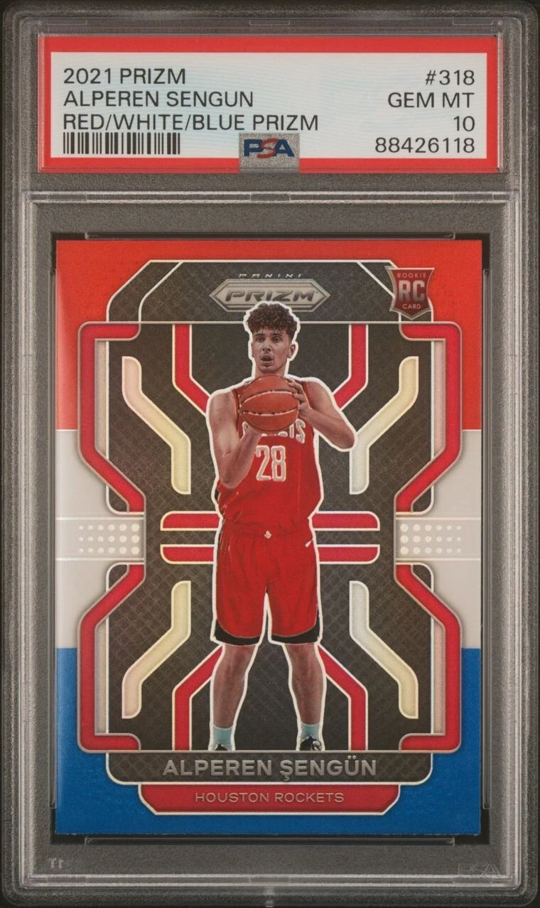 Alperen Sengun 2021 Prizm #318 Red White Blue Price Guide - Sports Card ...