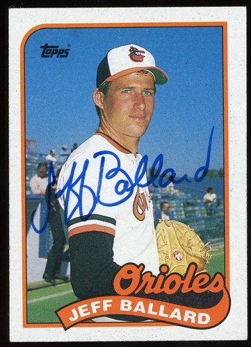 1989 Topps JEFF BALLARD Signed Card autograph AUTO ORIOLES PIRATES . | eBay