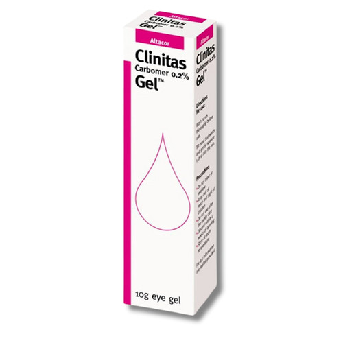 Clinitas Gel 0.2% 10g Carbomer | Moisturising Relief For Dry Eyes | eBay