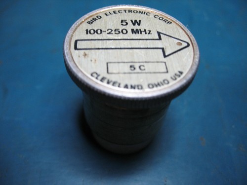 Bird 43 Thruline WattMeter Element 5W 5C 100-250MHz | eBay