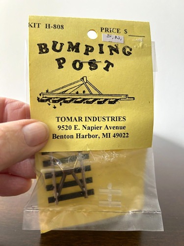 TOMAR #H-808 Hayes Style Bumping Post w/Code 100 Rail H.O. 1:87 | eBay