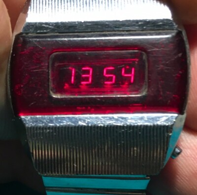 70s Red Led Watch for sale | eBay