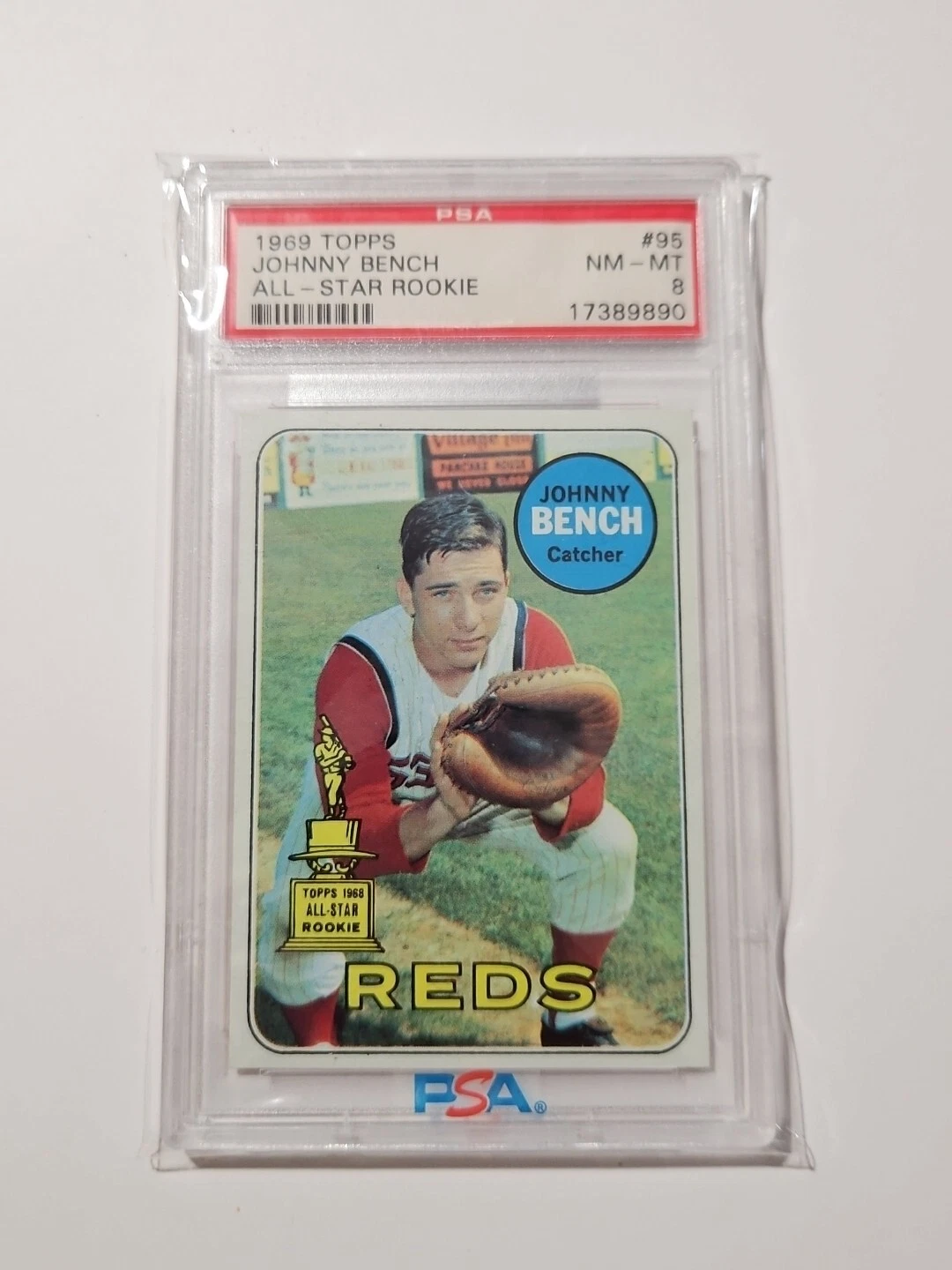 Johnny Bench 1969 Topps #95 Base Price Guide - Sports Card Investor