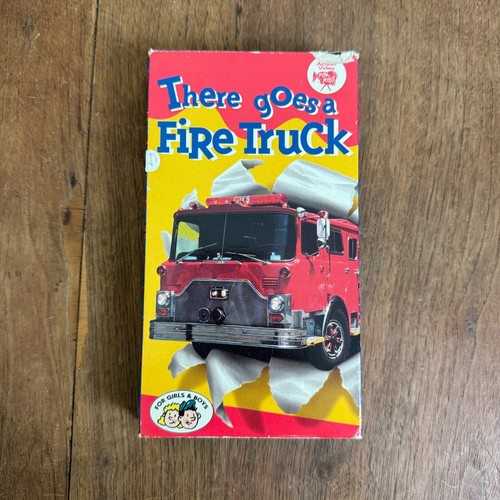KidVision There Goes A Fire Truck VHS Tape Kids Action Video 1993 | eBay