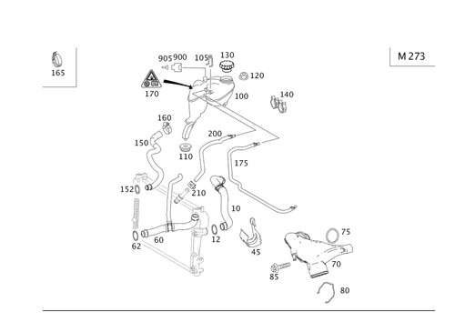 Genuine Mercedes-Benz Receptacle Housing 168-545-30-28 | eBay