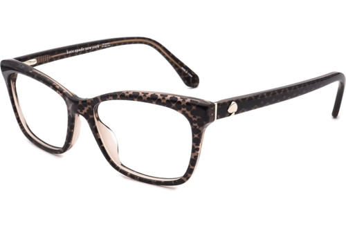 Kate Spade Eyeglasses – Optical Frames Demo Lens – Crystal Brown ...
