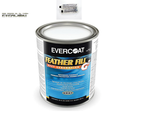 EVERCOAT 712 GRAY FEATHER FILL G2 Primer Surfacer | eBay