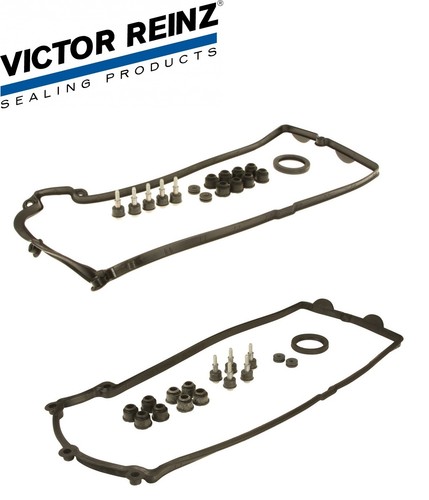 For BMW SET OF 2 E63 E64 645Ci 650i Right Valve Cover Gasket Set ...