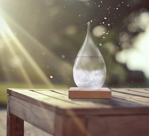 Waterdrop Shape Storm Glass Weather Forecaster Weather Station Weather ...
