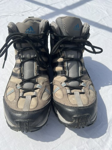 Adidas Hiking Boots Women's 8.5 Trail GeoFit Outdoor Leather Ankle ...