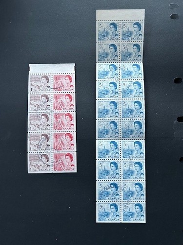 #454c & #458ca CANADA - Lot of 2 Used Centennial panes, GREAT VALUE ...