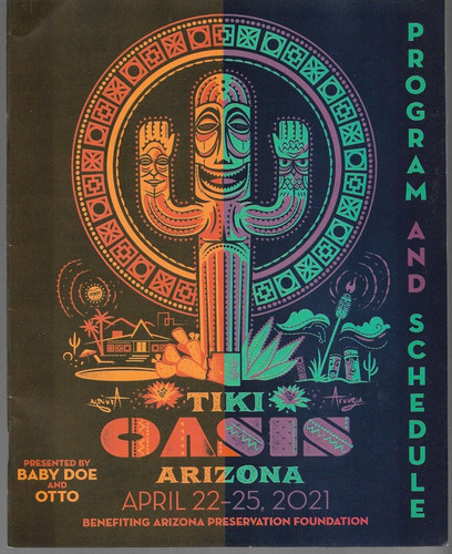 TIKI OASIS April 22-25, 2021 Official Program And Schedule - ARIZONA | eBay