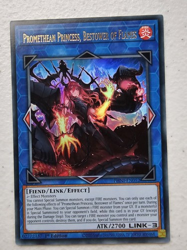 Promethean Princess, Bestower of Flames PHNI-EN052 Phantom Nightmare ...