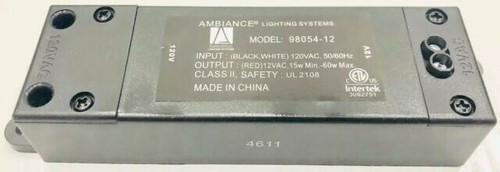New - Sea Gull Lighting 98054-12 Ambiance-Hardwire Electric Transformer ...