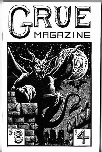 GRUE MAGAZINE #8 - 1988 horror fanzine - Thomas F. Monteleone | eBay