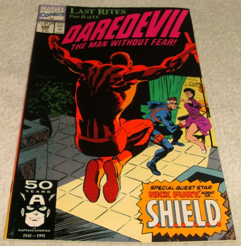 MARVEL COMICS DAREDEVIL # 298 VOL 1 VF+ LAST RITES PT 2 | eBay