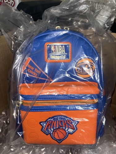 Loungefly NBA Knicks Mini Faux Leather Backpack | eBay