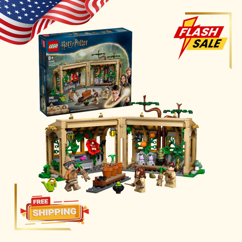 [FASH SALE] LEGO HP Herbology Class Hogwarts Castle 76445 Figures Set ...