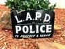 Philadelphia Police Department Acrylic Beveled Signage w Patch 14"X10"X ...