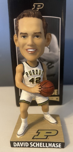 Basketball Player David Schellhase PURDUE LEGEND bobblehead figure ...