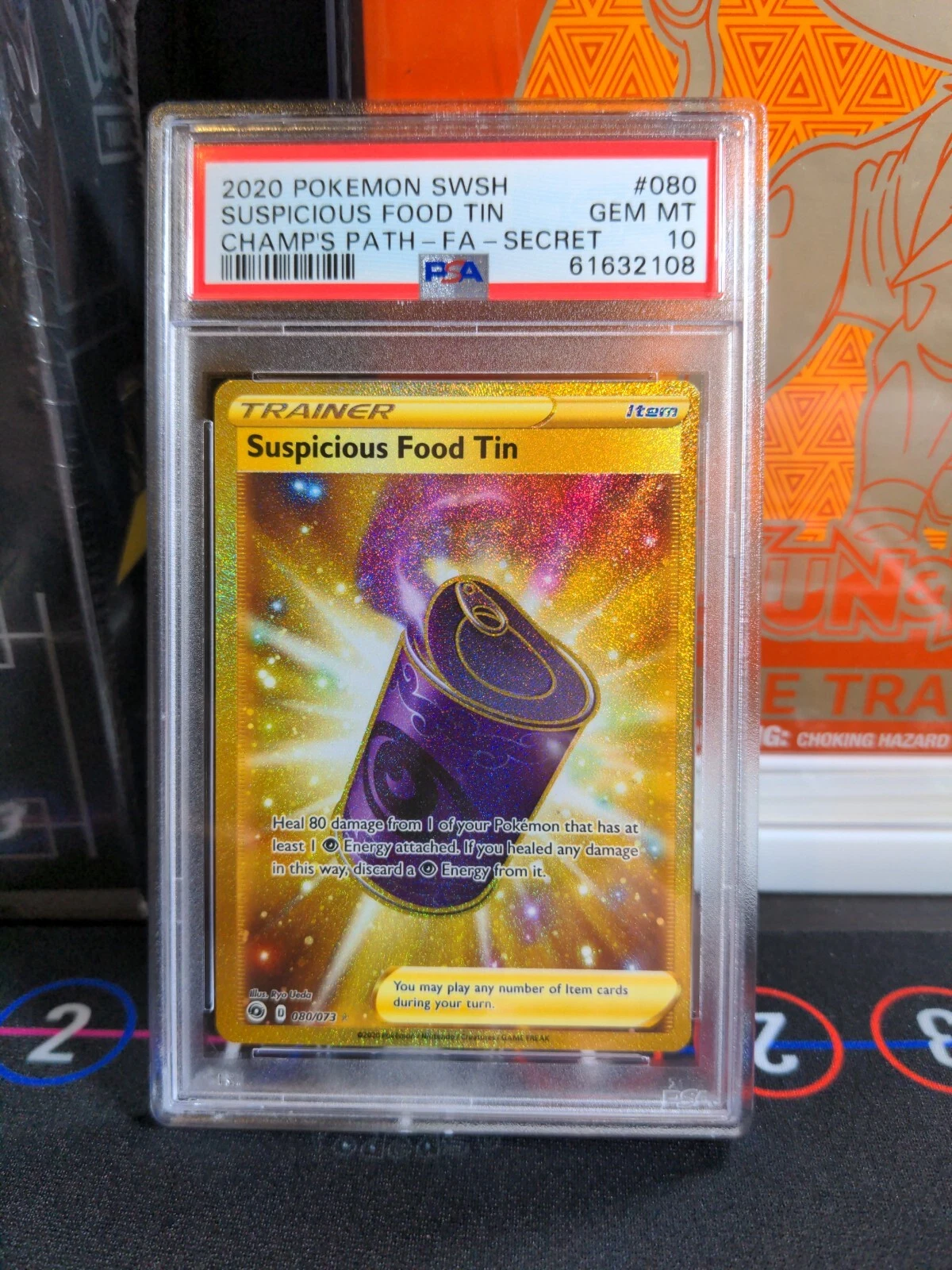 Suspicious Food Tin 2020 Champion's Path #80/73 Holo (Secret) Price ...