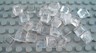 LEGO Lot of 24 Clear Orange Transparent Translucent 1x1x2/3 Mini Slopes ...