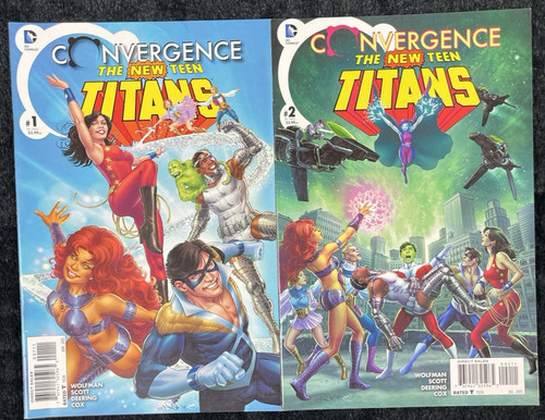 Convergence: The New Teen Titans #1 & 2 - DC Comics 2015 - I combine shipping! | eBay